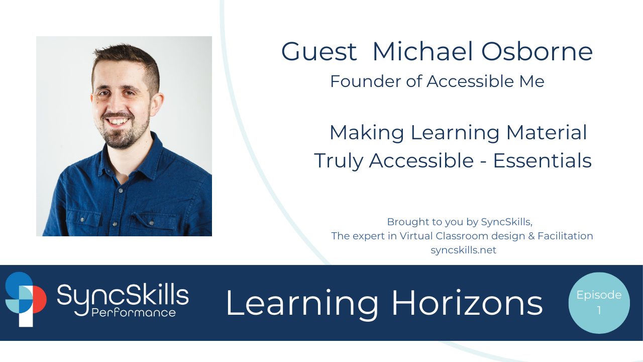 Learning Horizons 1 Making Learning Material Truly Accessible